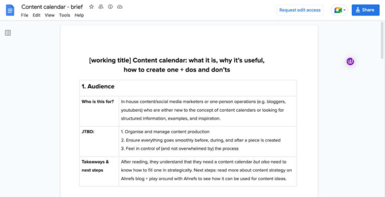 What Is a Content Brief and How to Write It (+ Examples & Templates)