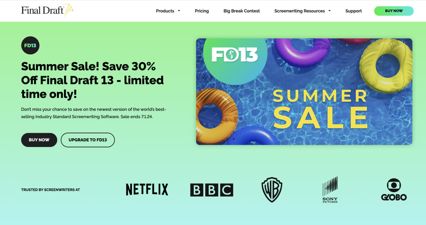 Best Screenwriting Software for 2025